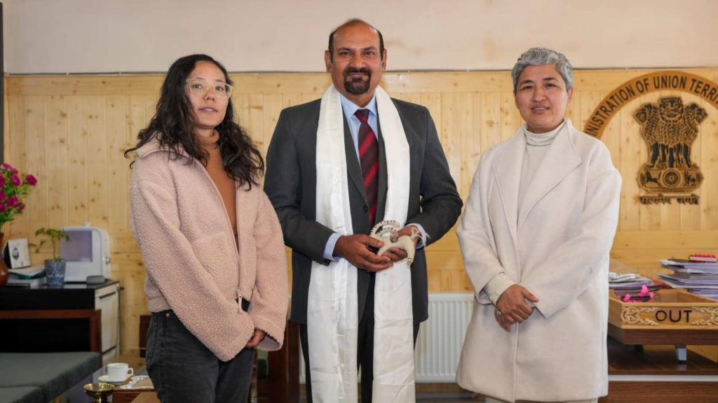 Padma Angmo extends warm farewell to Prof Ashok K Sharma – Indus Dispatch