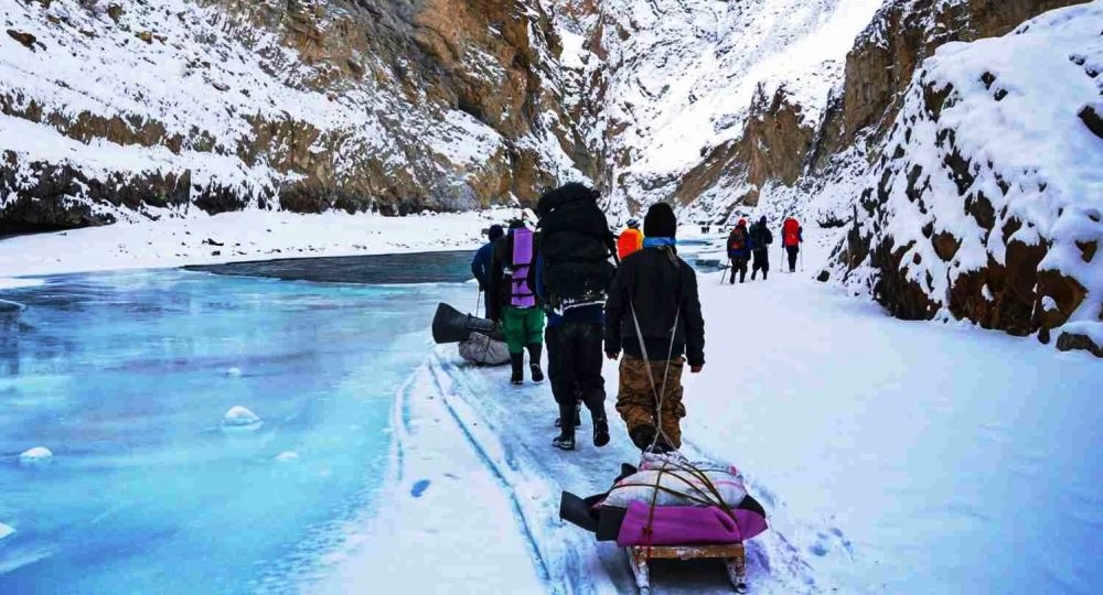 Chadar Trek to Proceed Despite Construction; Revised Route for the Year ...