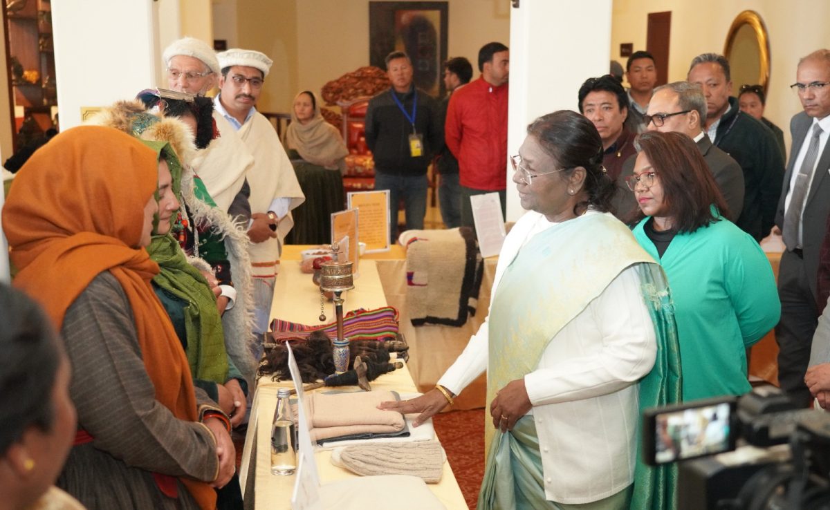 Adopt goodness of modern development without losing touch with roots: President Murmu - Indus ...