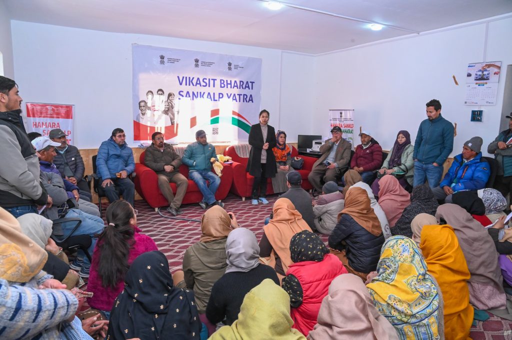Viksit Bharat Sankalp Yatra camp held at Pashkum Panchayat – Indus Dispatch