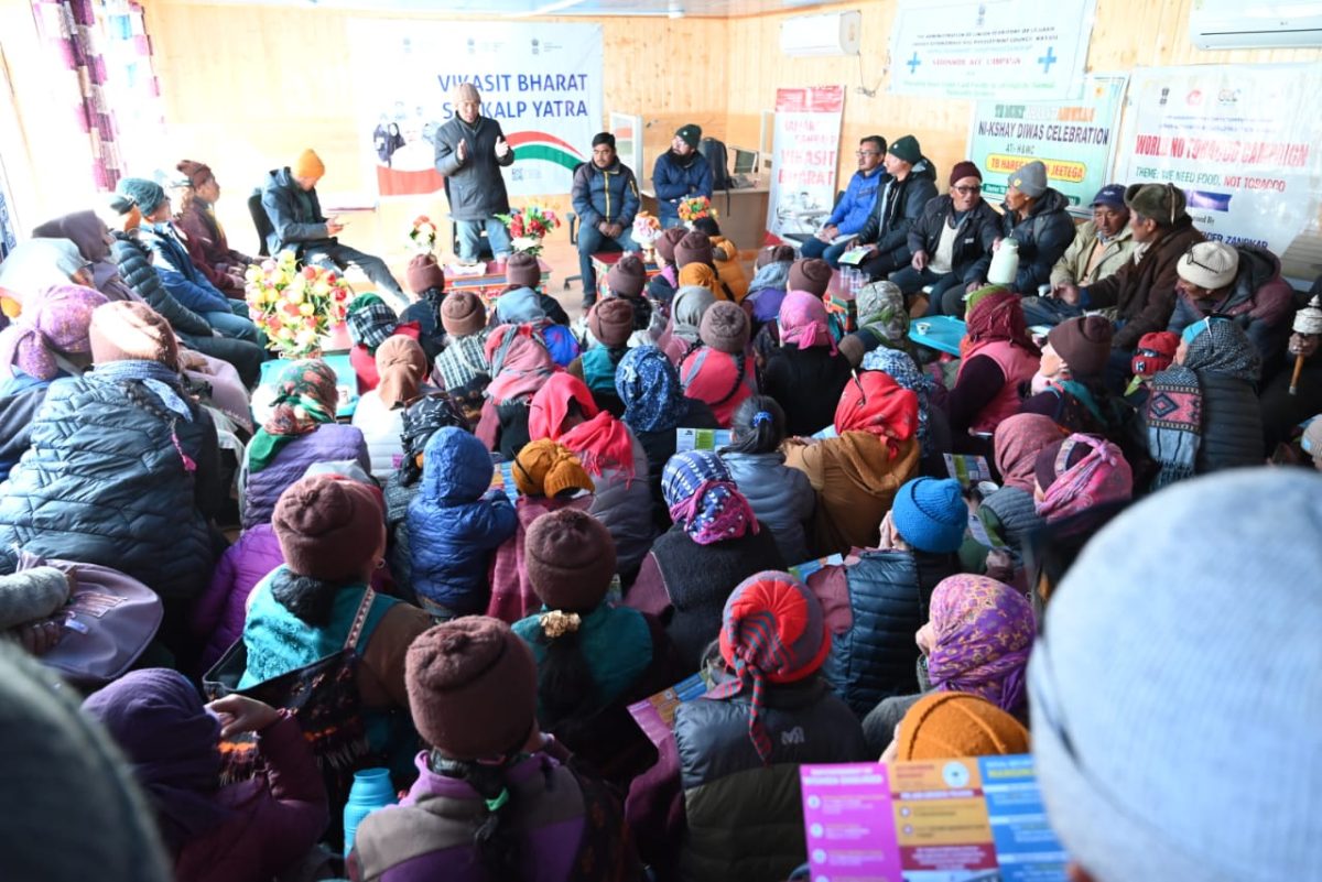 Viksit Bharat Yatra reaches Salapi Panchayat Zanskar – Indus Dispatch