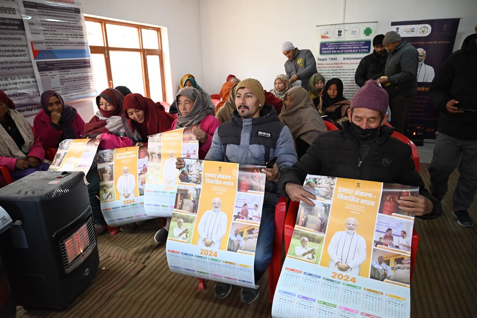 Viksit Bharat Sankalp Yatra held in Pashkum A Panchayat – Indus Dispatch