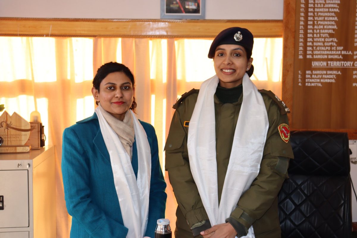 Shruti Arora assumes charge as SSP Leh – Indus Dispatch