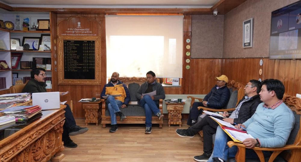 CEC Gyalson leads Executive Council meet to discuss District Capex ... CEC Gyalson leads Executive Council meet to discuss District Capex ...