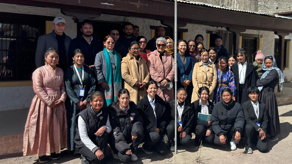 Padma Angmo visits Government Degree College Khaltsi – Indus Dispatch