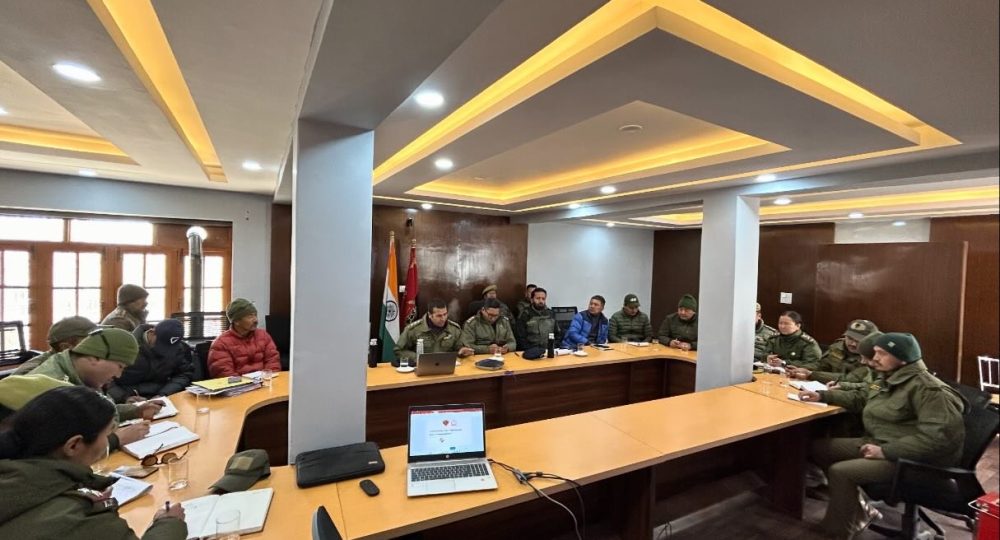 ASP Rigzen Sangdup leads sensitization meeting with officers, officials ...