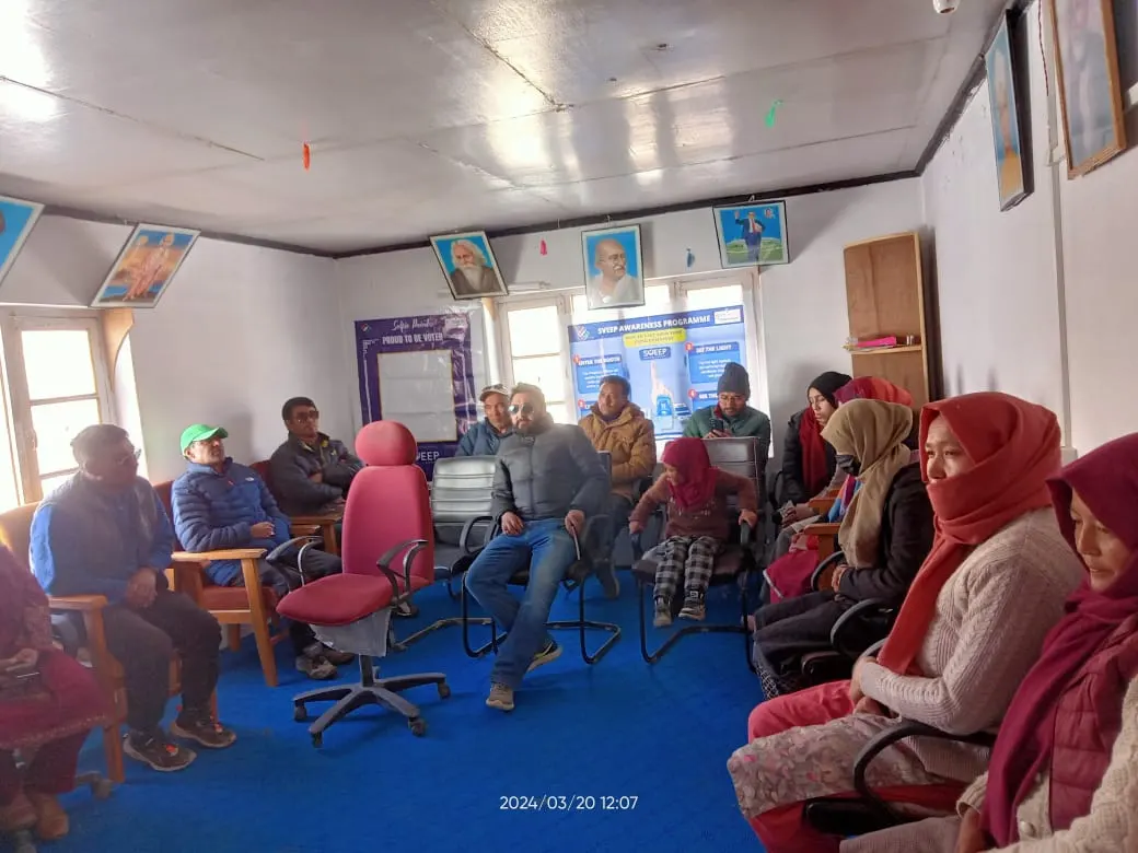 SVEEP awareness program held at Shakar Chiktan – Indus Dispatch