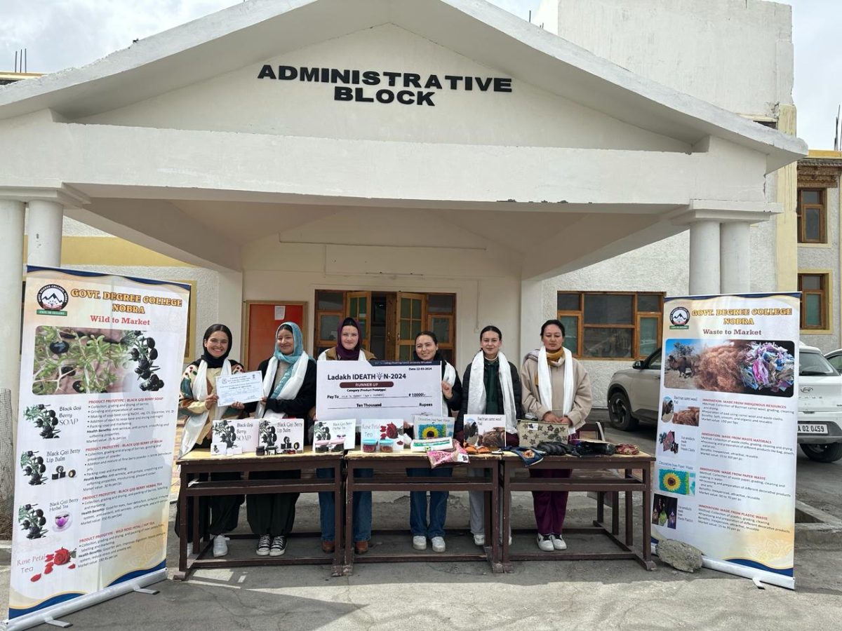 Principal GDC Nubra felicitates Ladakh Ideathon winners – Indus Dispatch