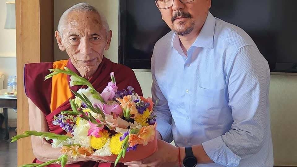 CEC Gyalson wishes Padma Shri Thiksey Khanpo Rinpoche on his birthday ...