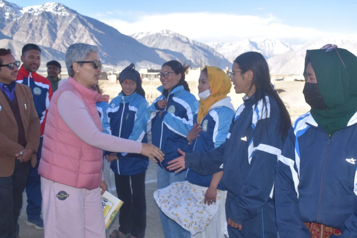 Commissioner Secretary Padma Angmo visits GDC Zanskar – Indus Dispatch