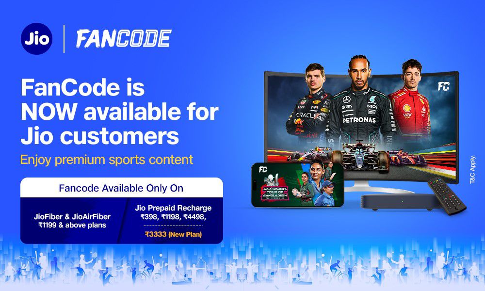 Jio introduces complimentary FanCode subscription with select ...