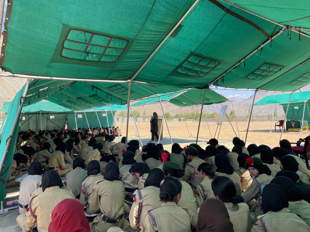 1 Ladakh Bn NCC Leh conducts first Annual Training Camp in Kargil ...