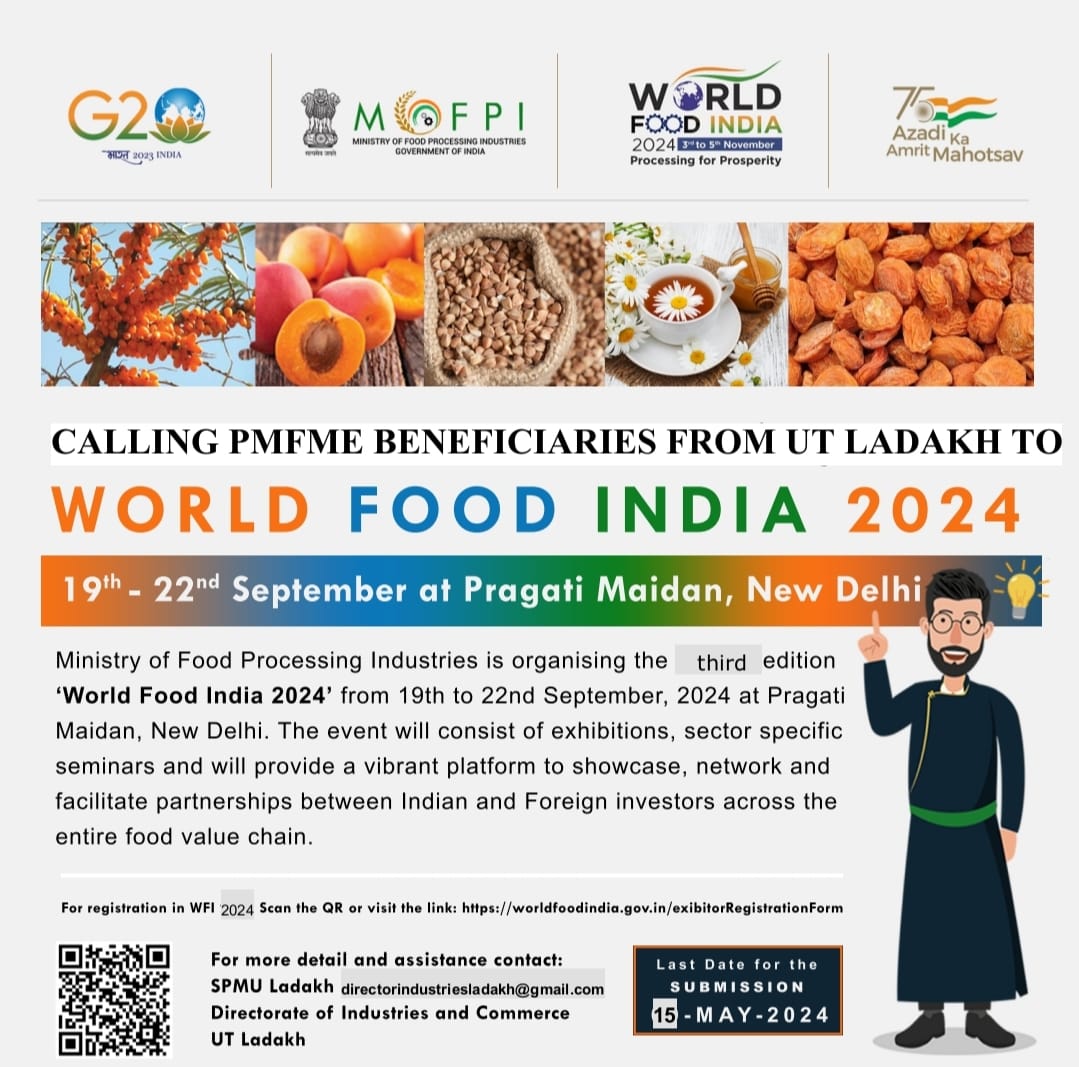 Third Edition of ‘World Food India 2024′ is set to roll out – Indus ...