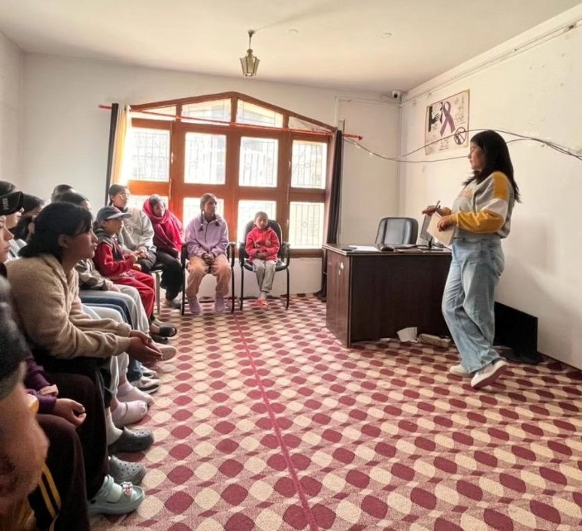DHEW conducts Basic Computer Awareness Program for children in Leh ...
