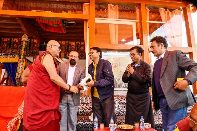 CEC Kargil participates in religious ceremony organized by Buddhist ...