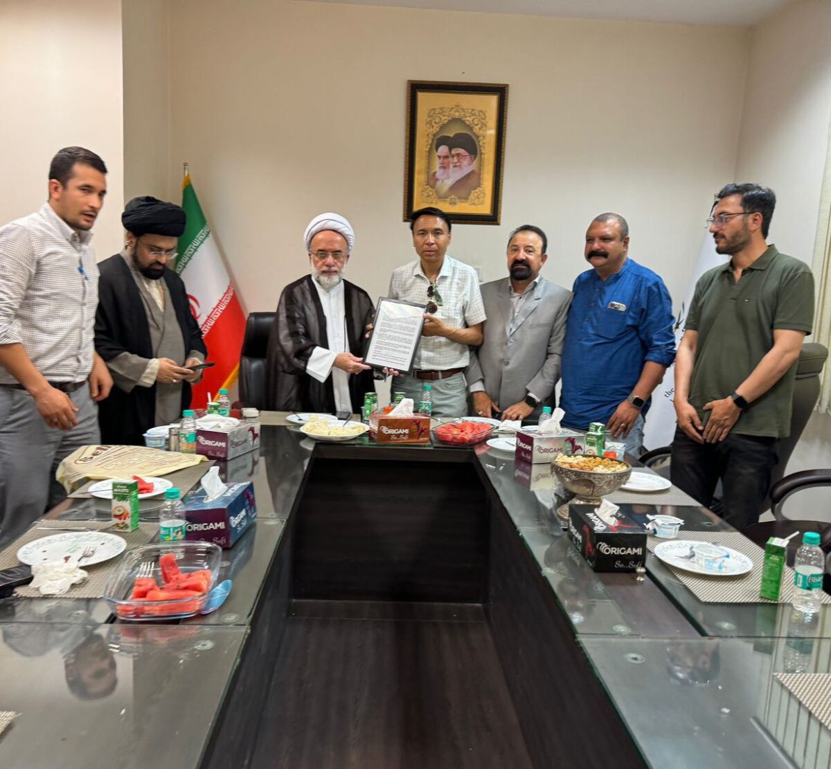 CEC Akhone, MP Haneefa meet representative of supreme leader of Iran in ...