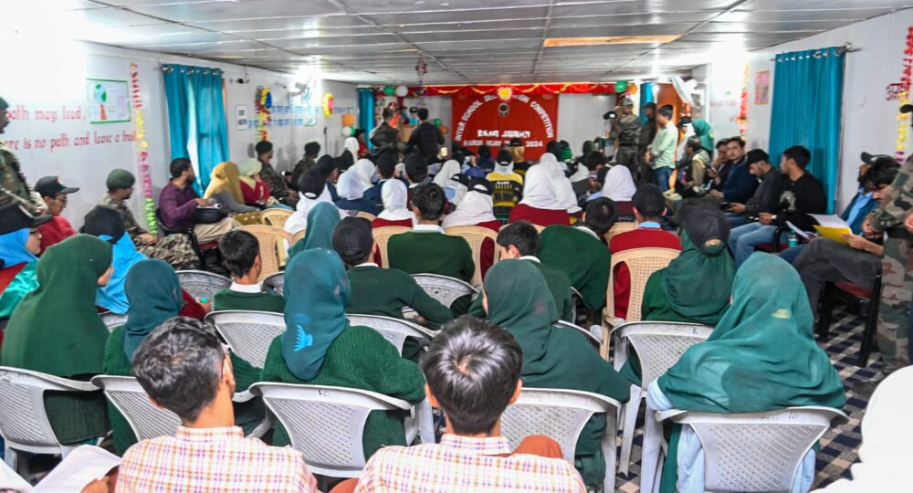 CEC Akhoon attends inter school declamation competition at AGS Harka ...