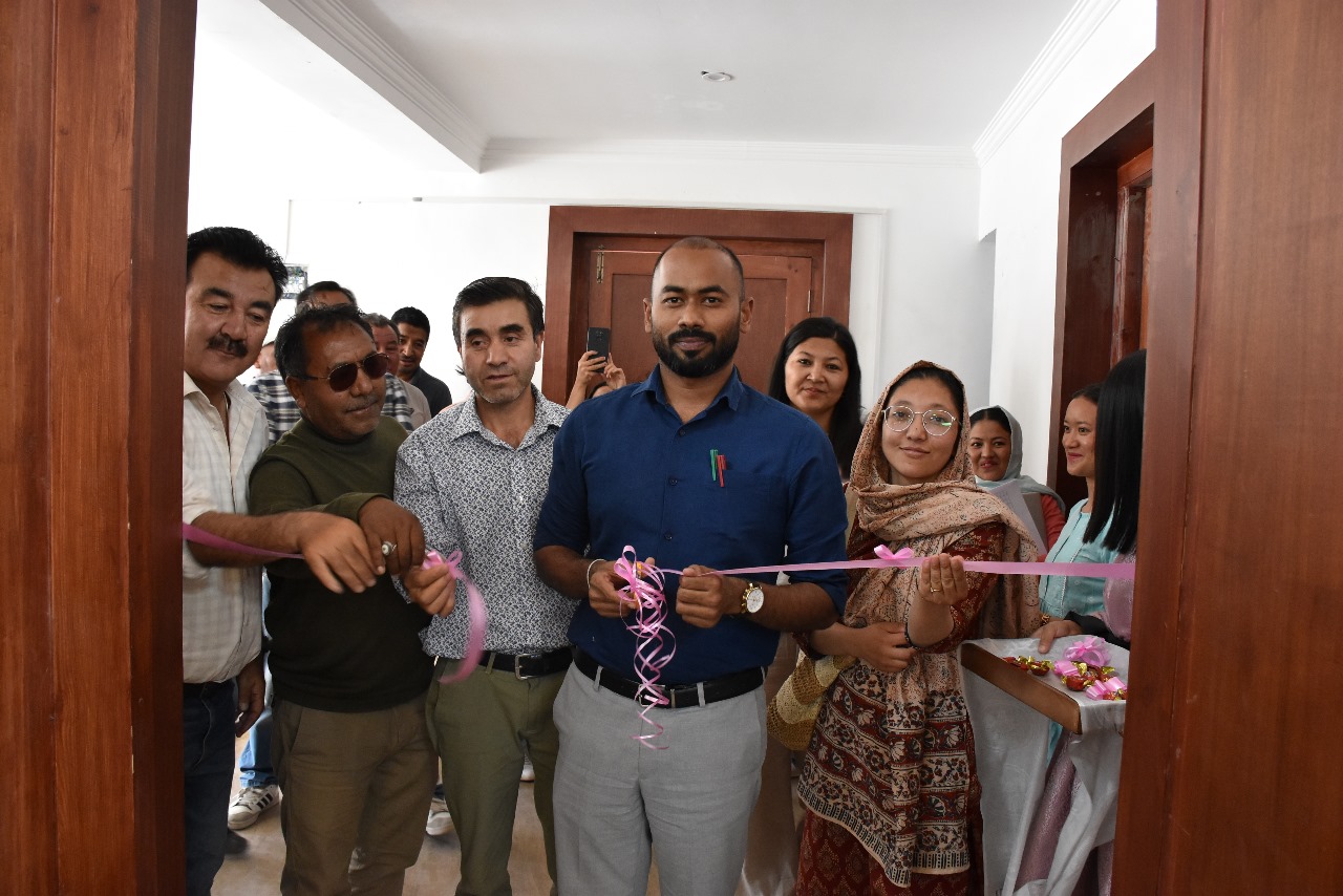 DC Leh inaugurates upgradation of meeting hall of Rural Development ...
