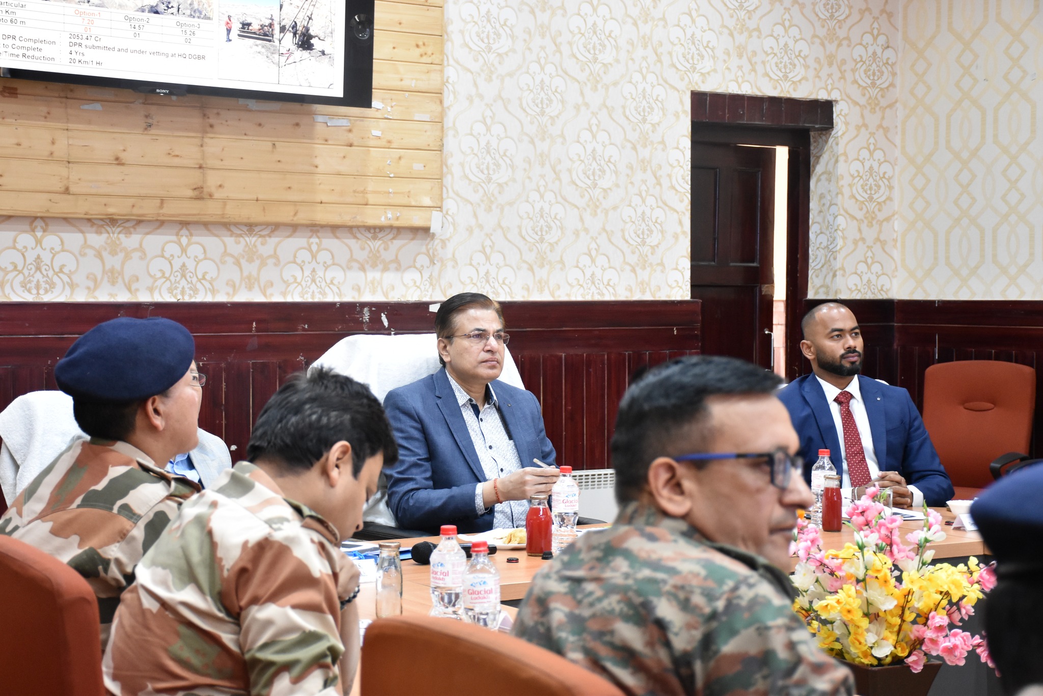 MHA Secretary Border Management Rajendra reviews Border Infrastructure ...