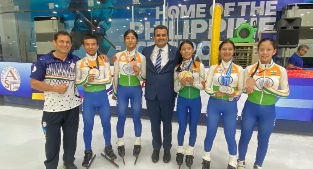 Historic achievement for India, Ladakh at SEA TROPHY Ice Short Track ...