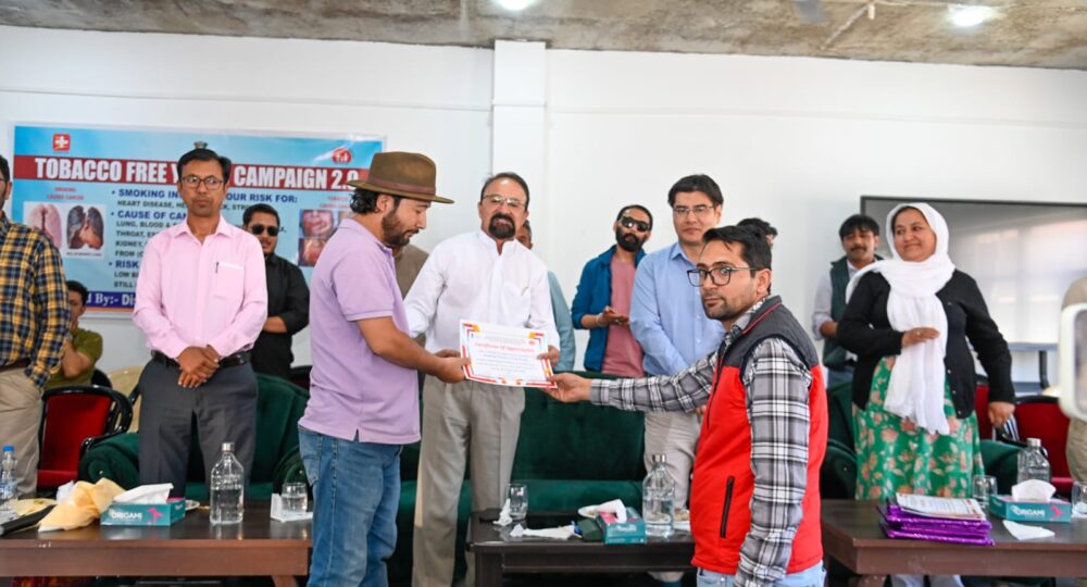 CEC Akhoon attends launch of ‘Tobacco Free Youth Campaign 2.0’ at GBHSS ...