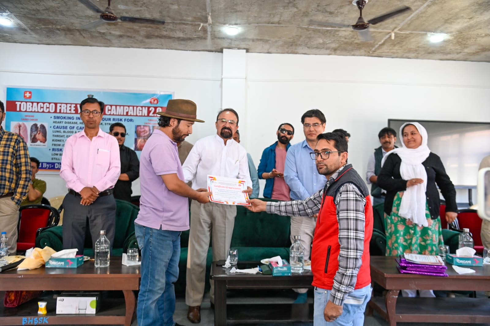 CEC Akhoon attends launch of ‘Tobacco Free Youth Campaign 2.0’ at GBHSS ...