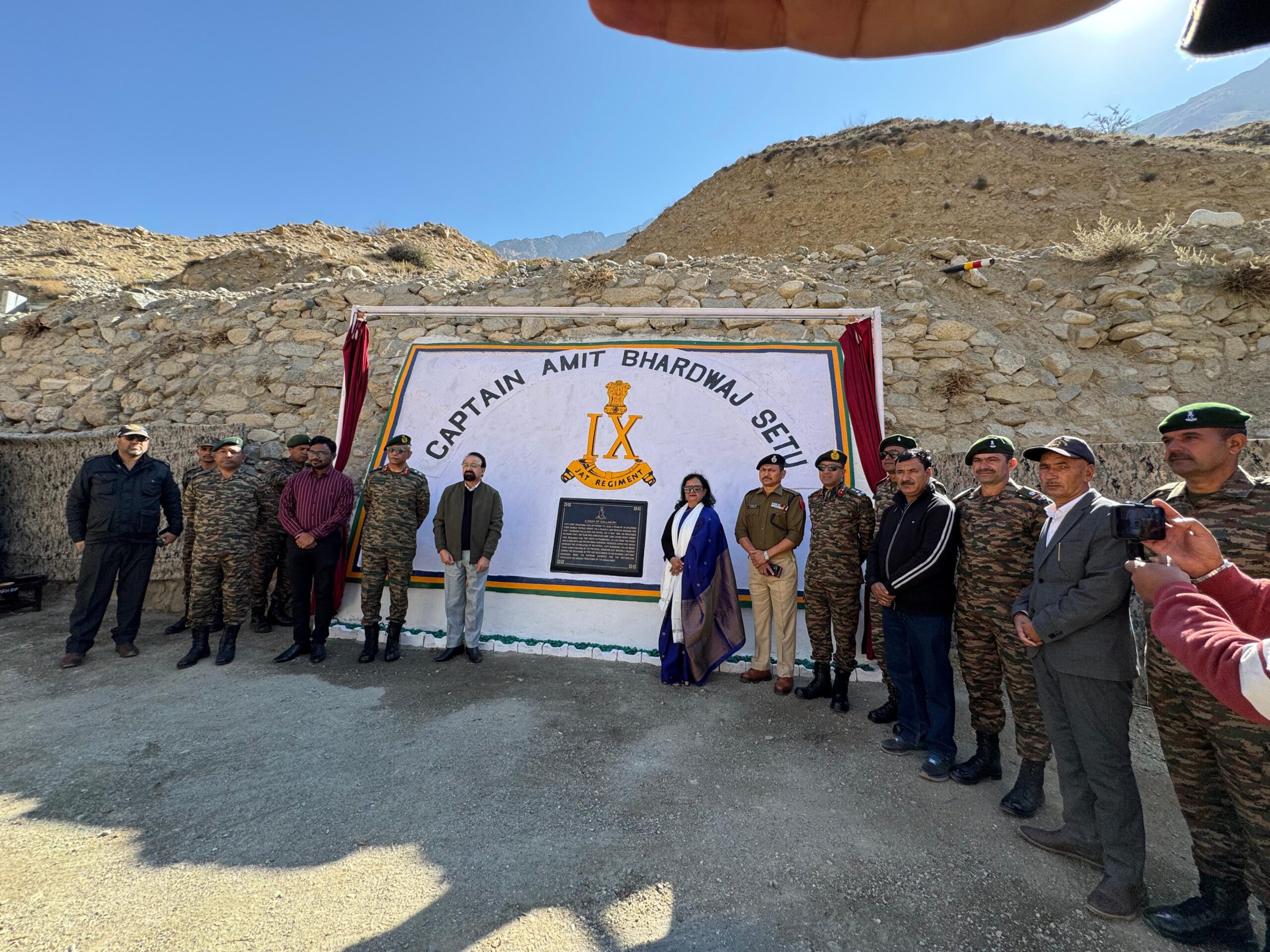 CEC attends renaming of Kaksar Bridge to Capt Amit Bhardwaj Setu – Indus Dispatch