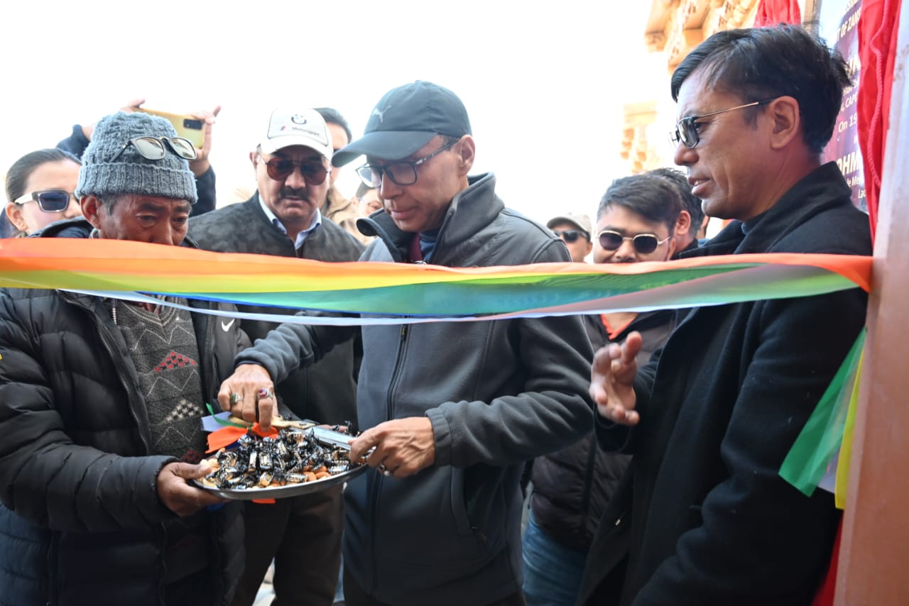 Ladakh MP Haneefa inspects, inaugurates key projects in Zanskar, GMDC ...