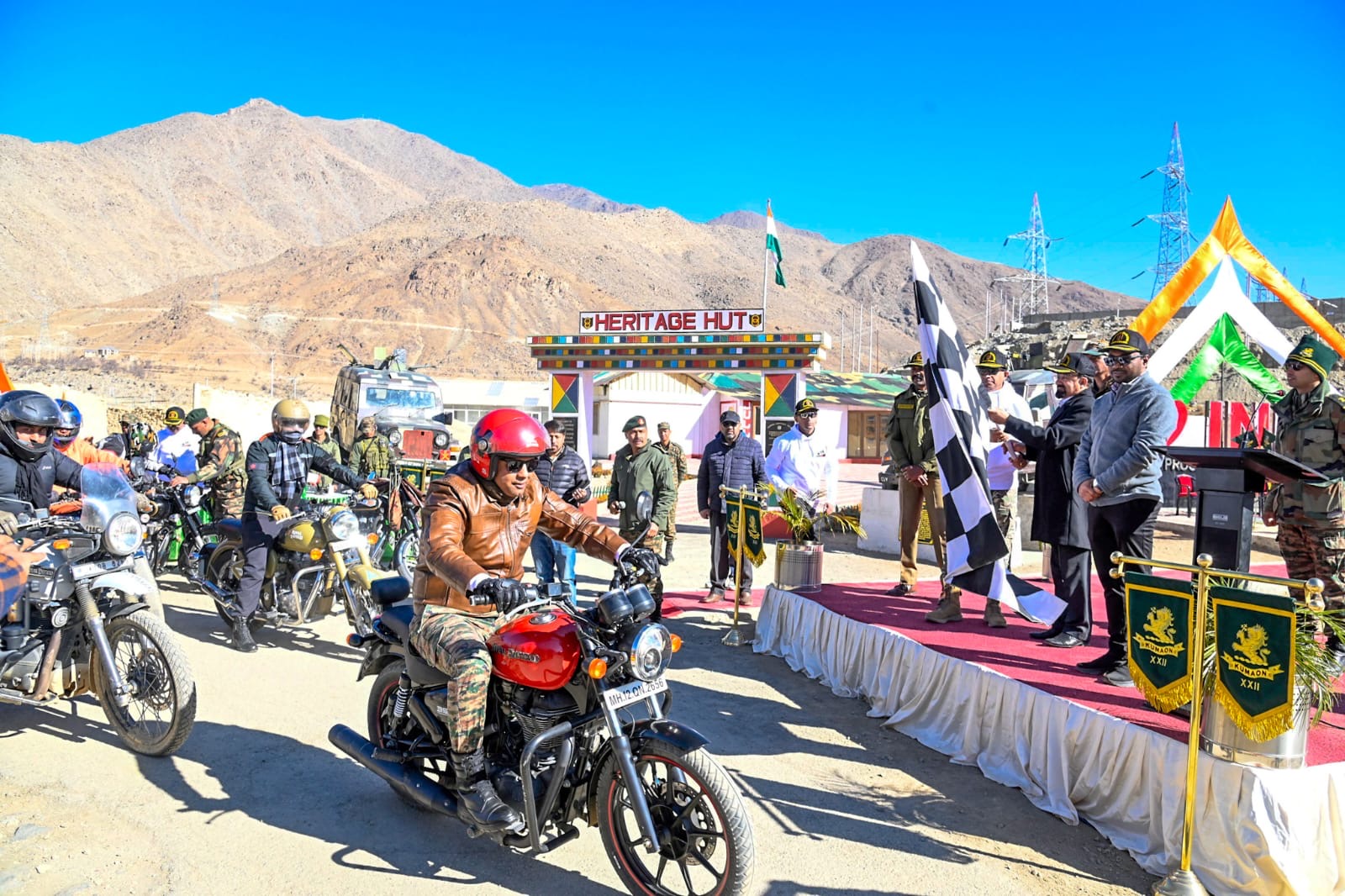 CEC flags off bike rally on celebration of 76th year of Yom-e-Fateh ...
