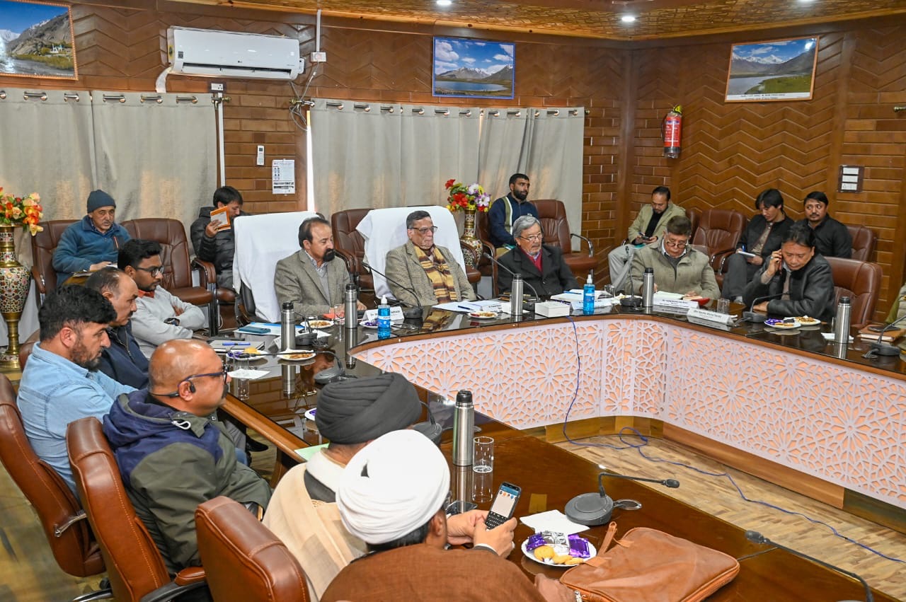 LAHDC Kargil Members meet with New Districts Committee, Ladakh – Indus ...