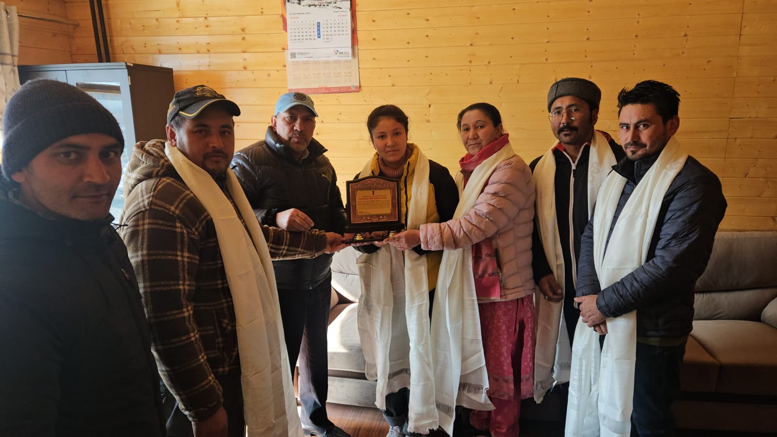 JD Sports Ladakh felicitates Rinchen Youdol for outstanding achievement ...