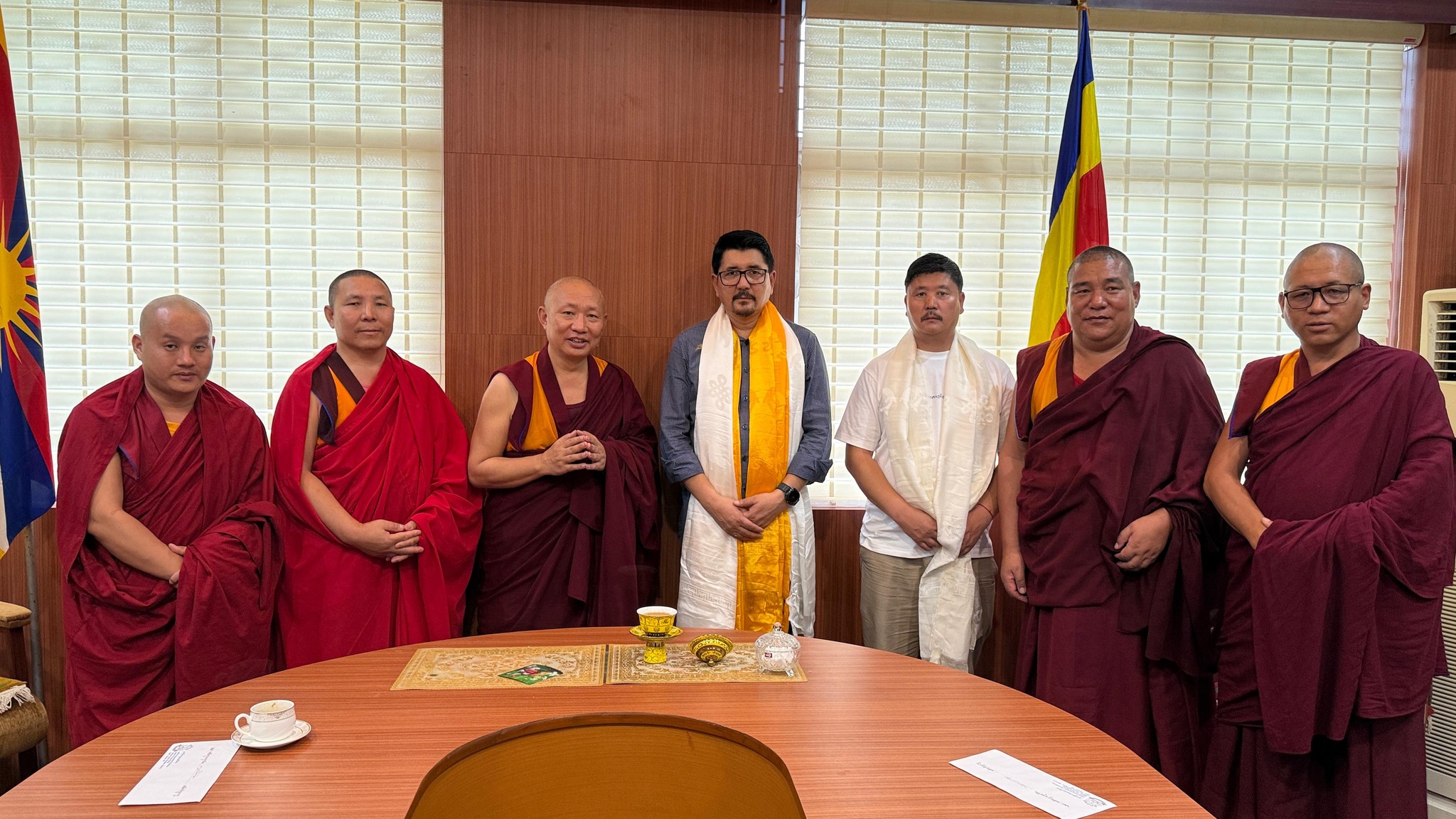 CEC Gyalson visits Monastic Institutions in Mundgod, South India ...