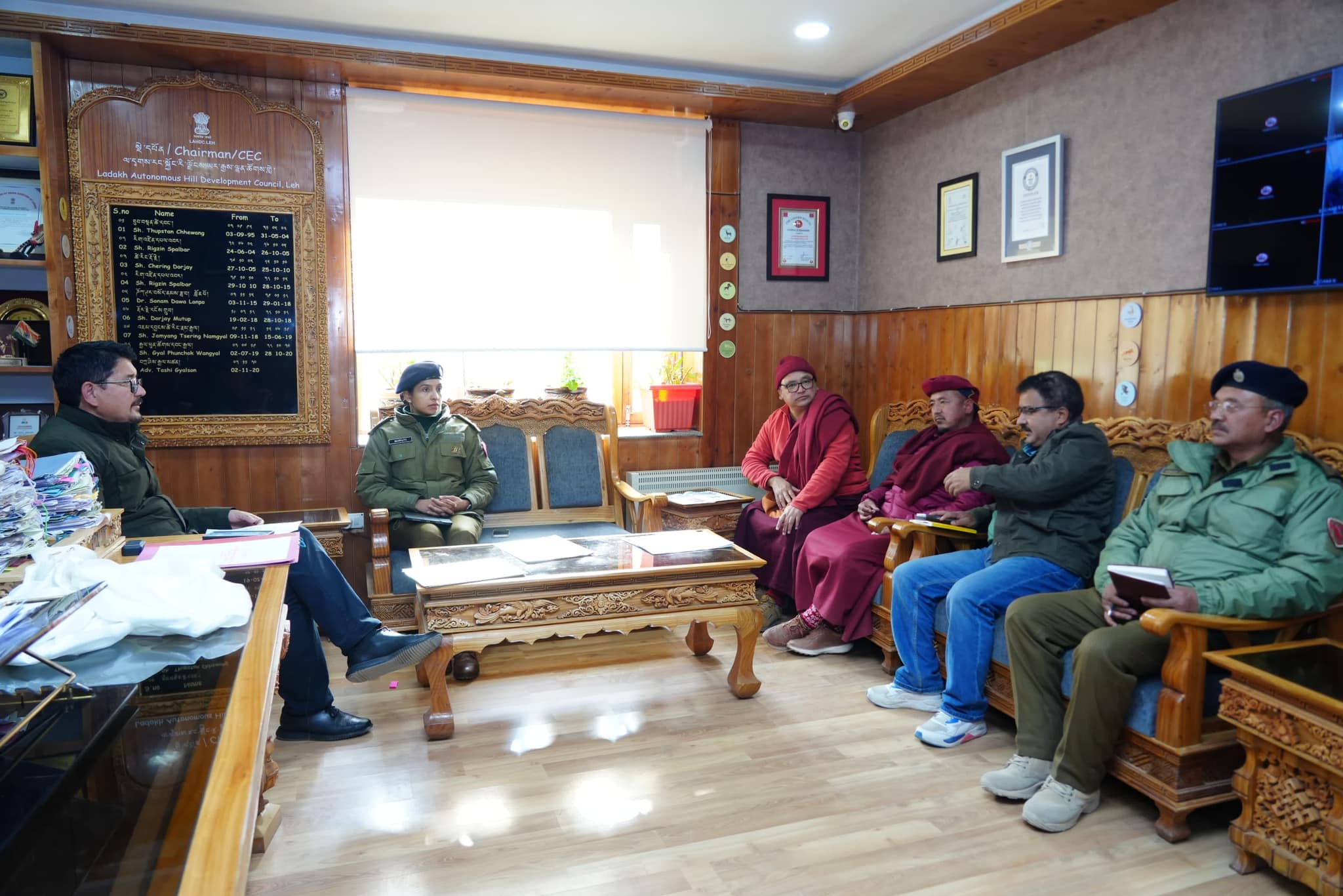 Monasteries in Leh to have private security: CEC – Indus Dispatch