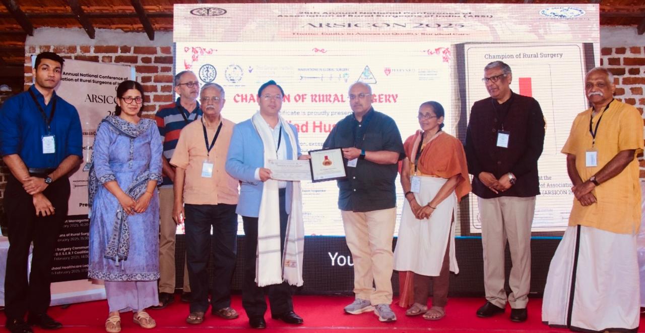 Dr Sajjad conferred with prestigious award of ‘Champion of Global ...