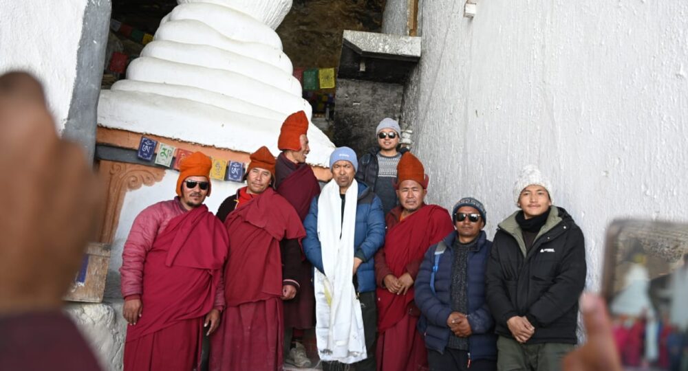 Tashi takes assessment of damages caused by rock fall at Phuktal ...