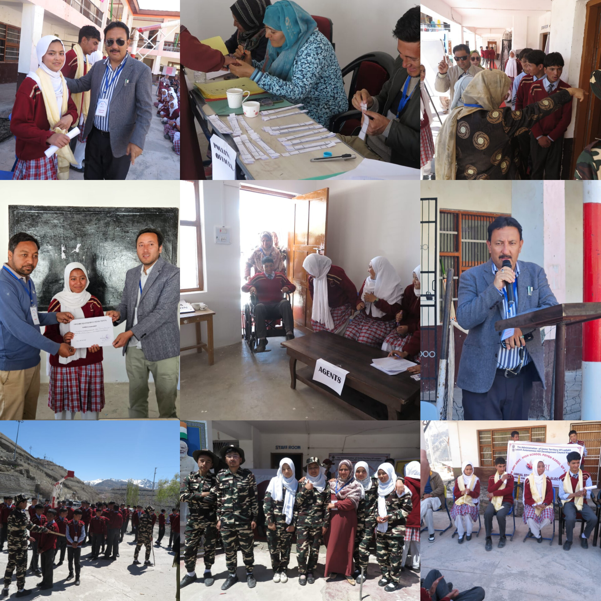 Student Council Elections successfully conducted at PM SHRI GHS Poyen ...