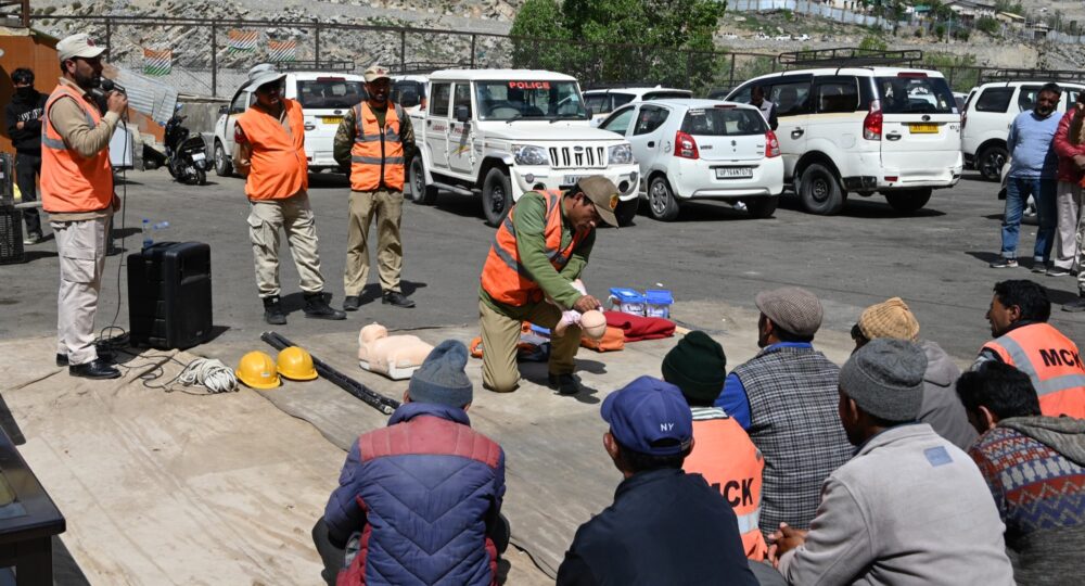 Disaster management preparedness, awareness camp held in Kargil - Indus ...