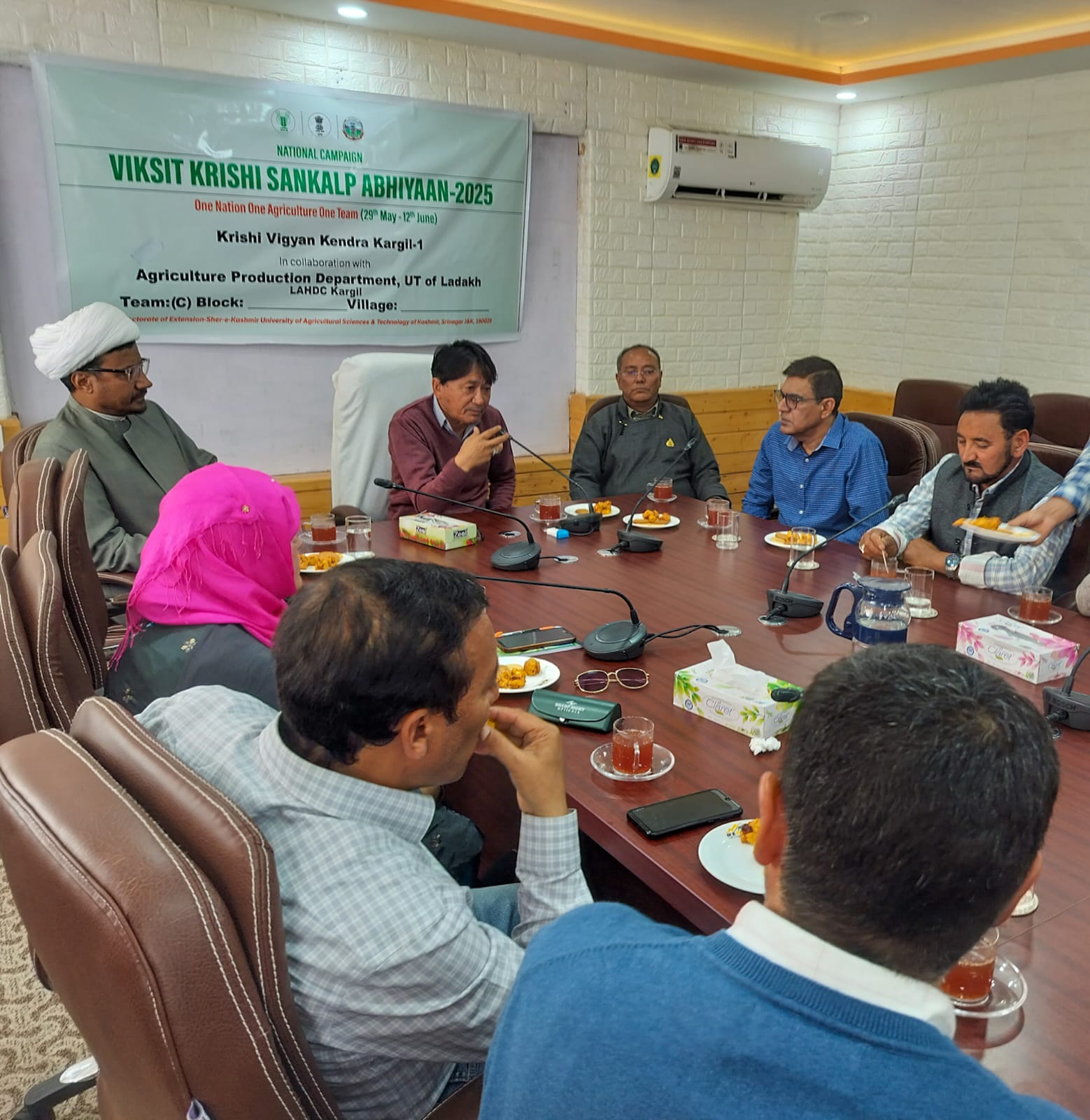 Feroz flags off Viksit Krishi Sanklap Abhiyan to educate 25,000 farmers ...