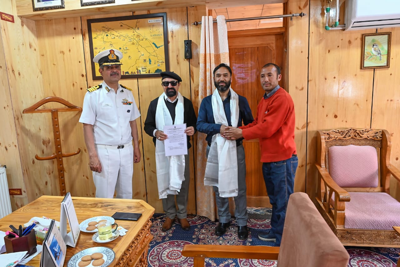 CEC presents land allotment order to Zila Sainik Welfare Board – Indus ...