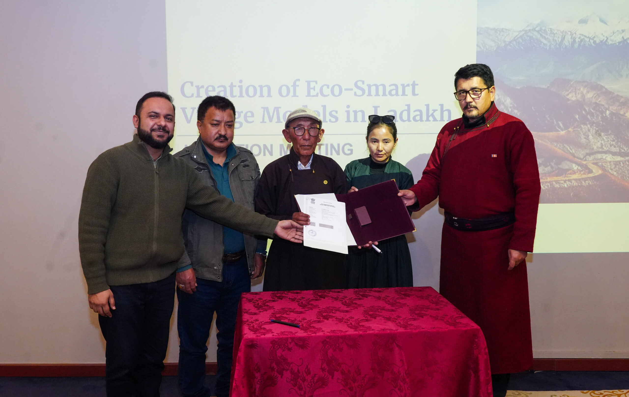 MoU signed to launch Eco-Smart Village Model in Ladakh – Indus Dispatch