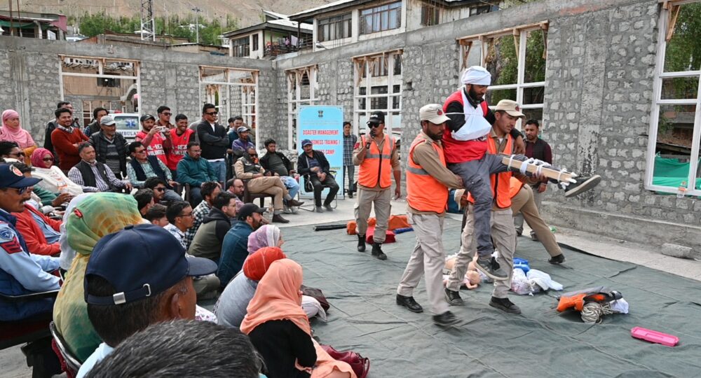 DDMA Kargil, UTDRF organize Disaster Management Awareness Camp – Indus ...