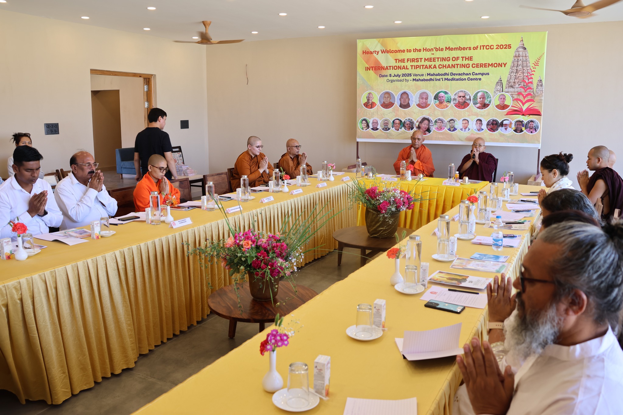 Preparations Begin for International Tipitaka Chanting Ceremony 2025 at ...