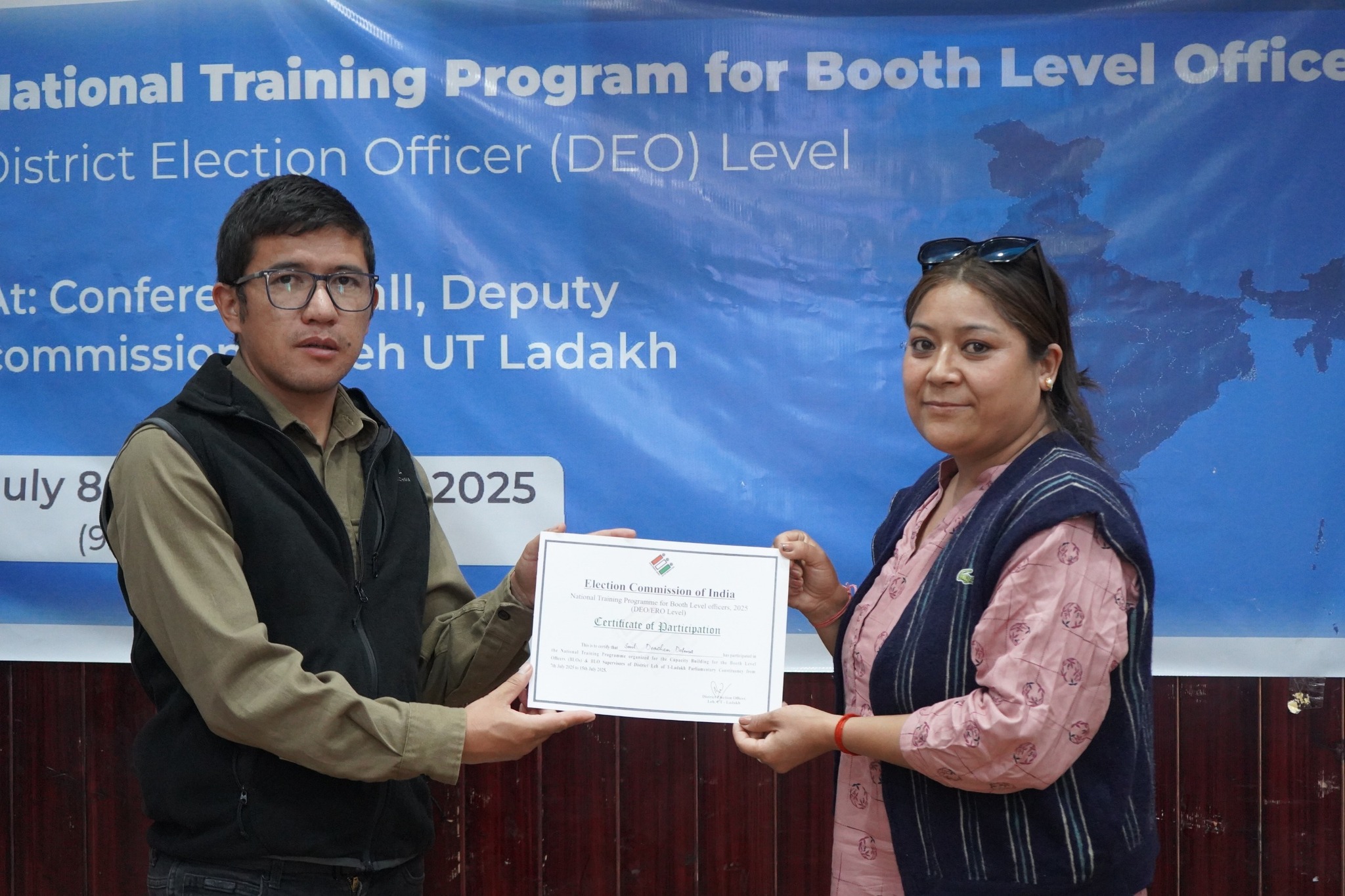 National Level BLO Training Continues in Leh with Focus on Voter ...