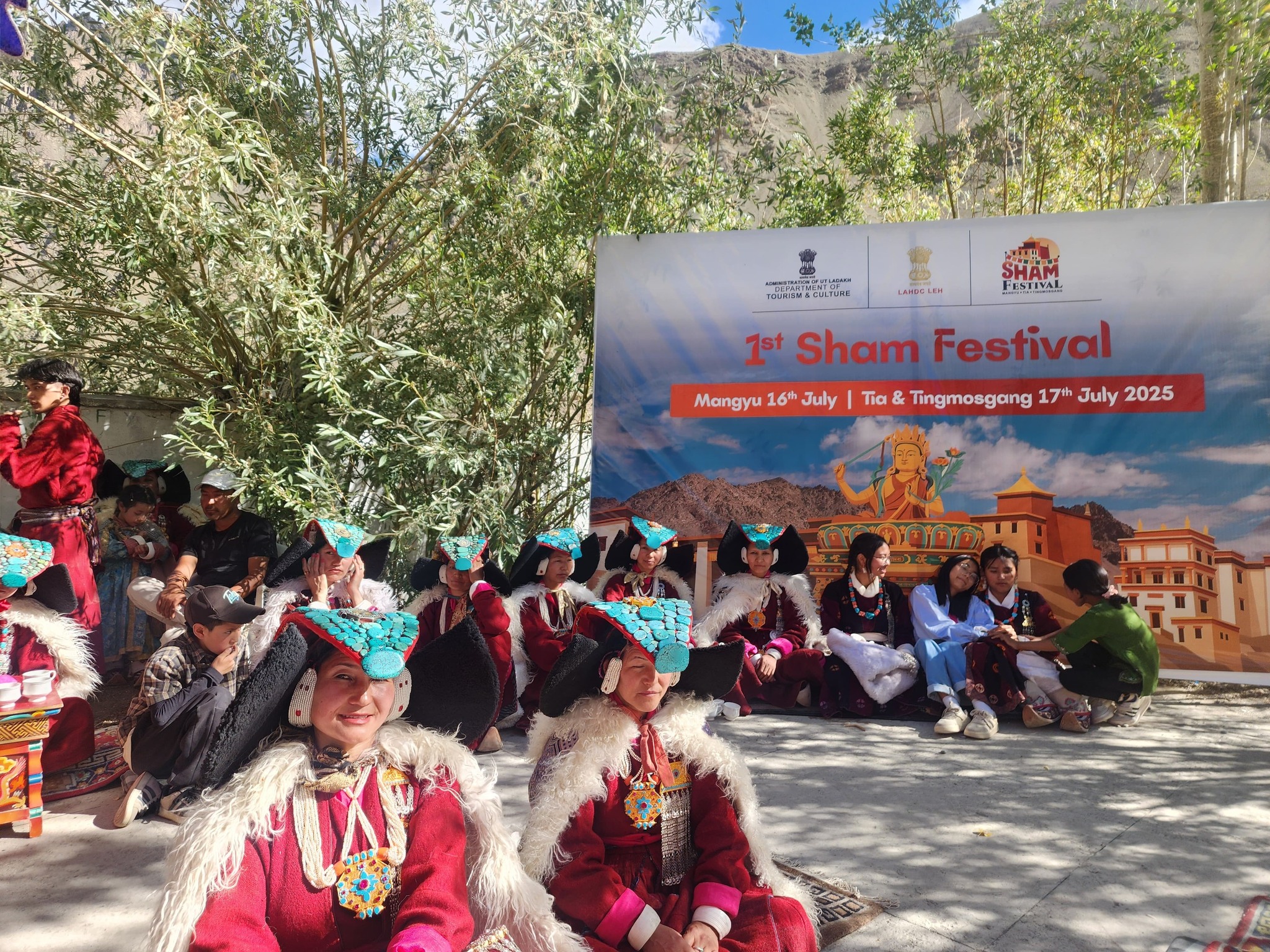 CEC Tashi Gyalson inaugurates first-ever sham festival in Mangyu; A ...
