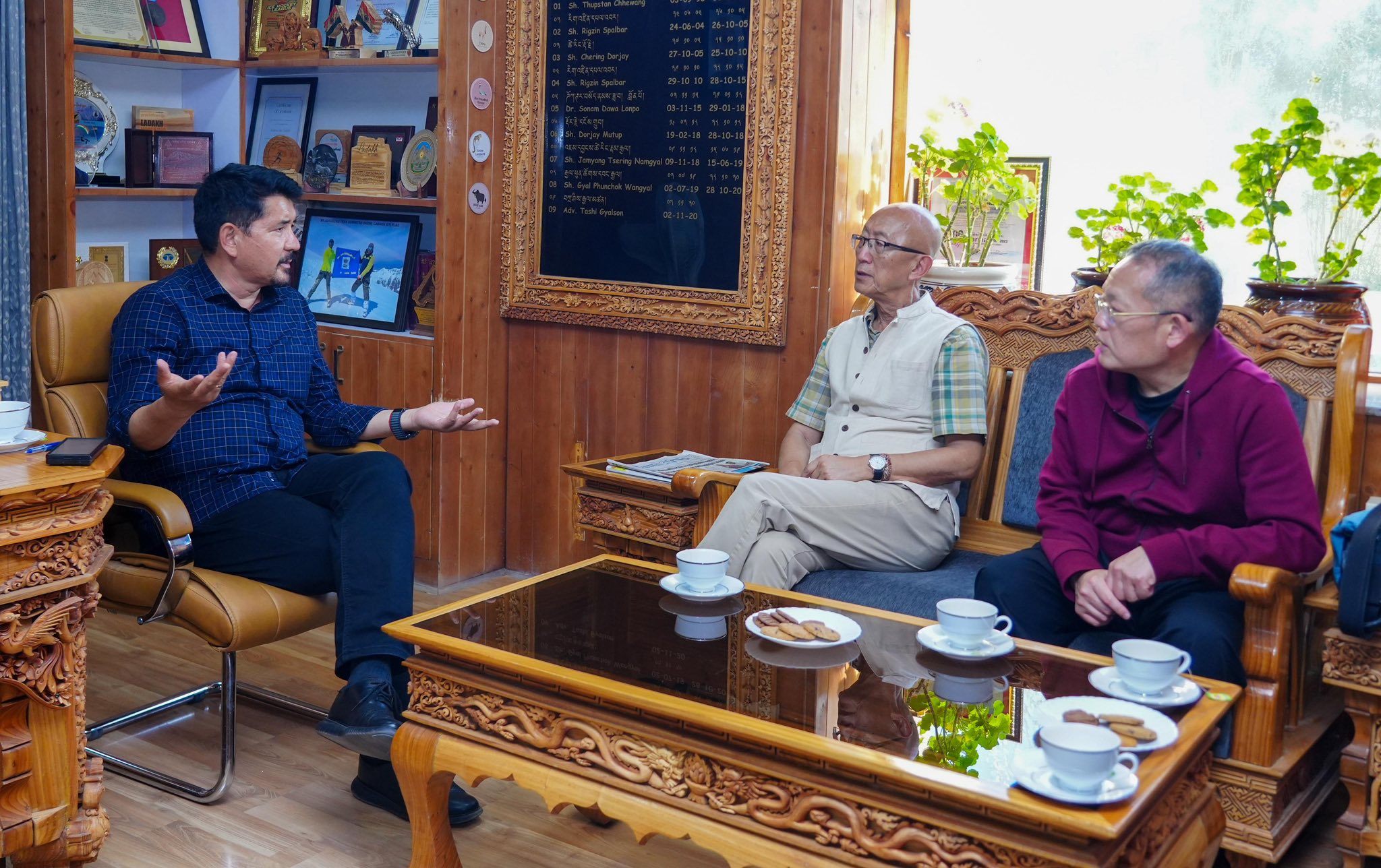 CEC Tashi Gyalson assures full support to Jamtse Society’s healthcare ...