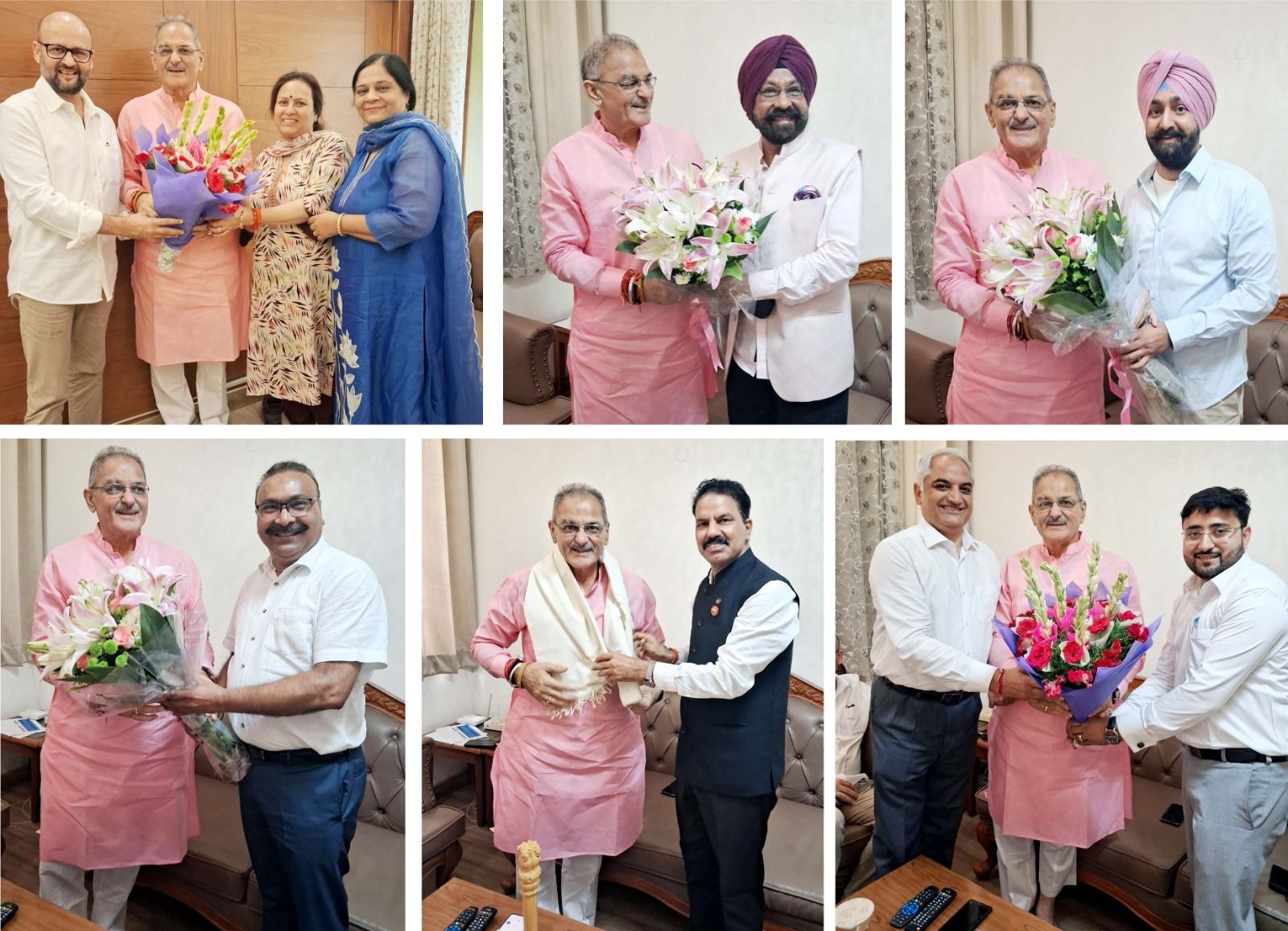 LG Kavinder meets key figures in Delhi, reaffirms Ladakh development ...