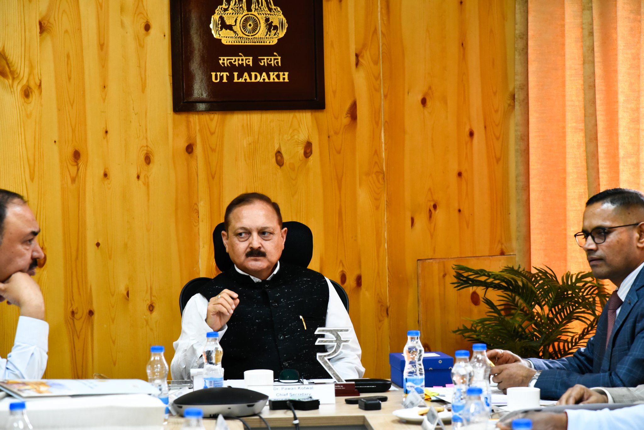 4th UTLCC Meeting : Chief Secretary Dr. Pawan emphasizes need for vigilance against digital ...