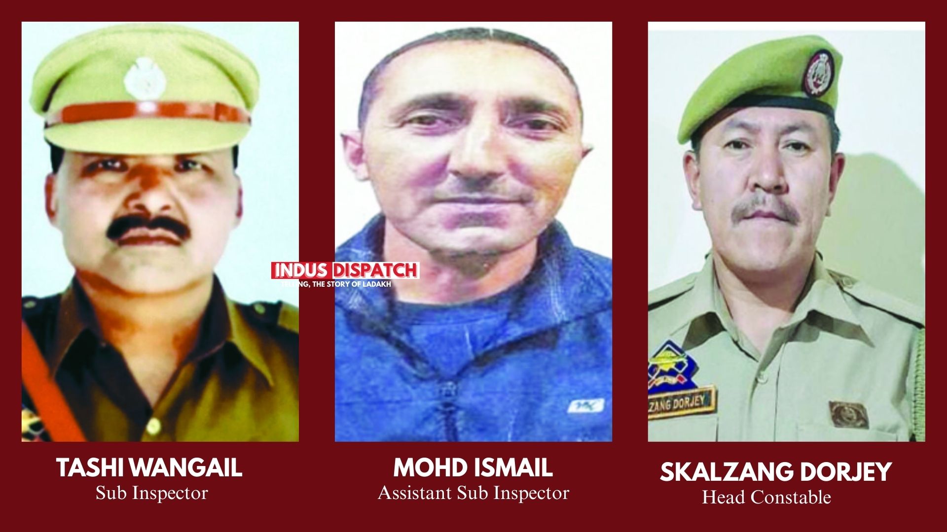 LG, DGP Ladakh congratulate 3 Police personnel awarded medal for ...