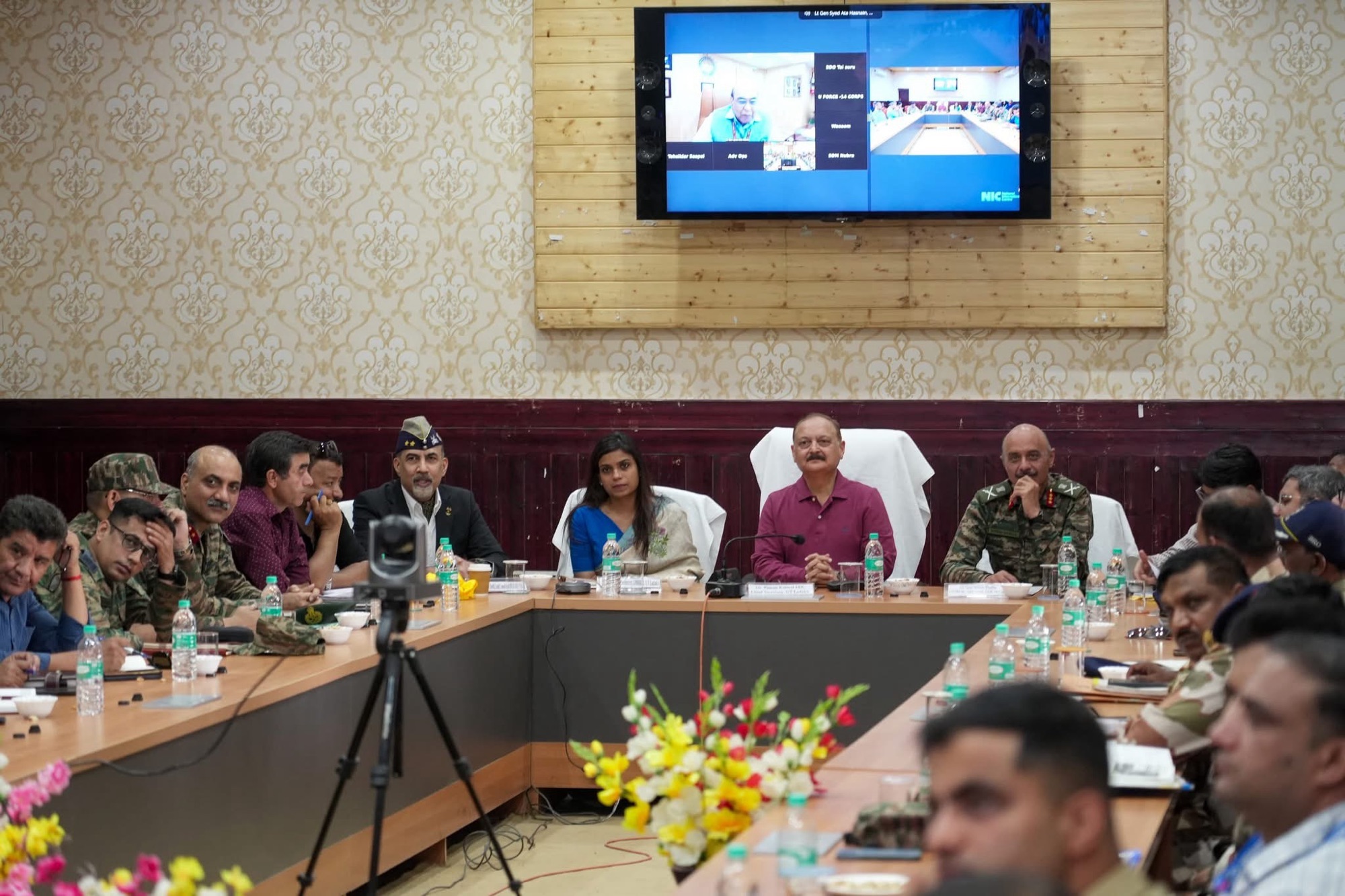 Table Top Exercise conducted in Leh to strengthen disaster preparedness ...