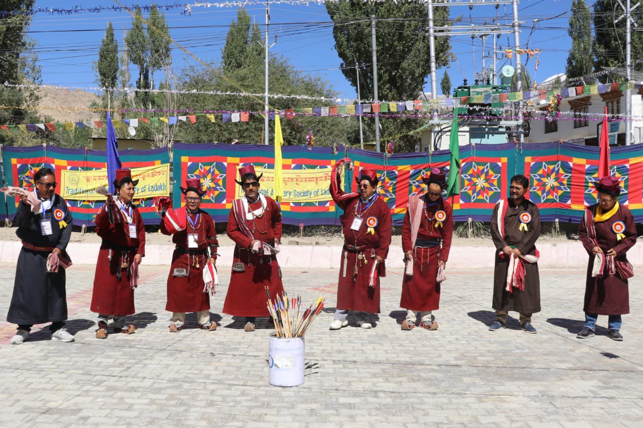 DAFANGS – Display and practice of Traditional Archery in Ladakh. Selfie ...